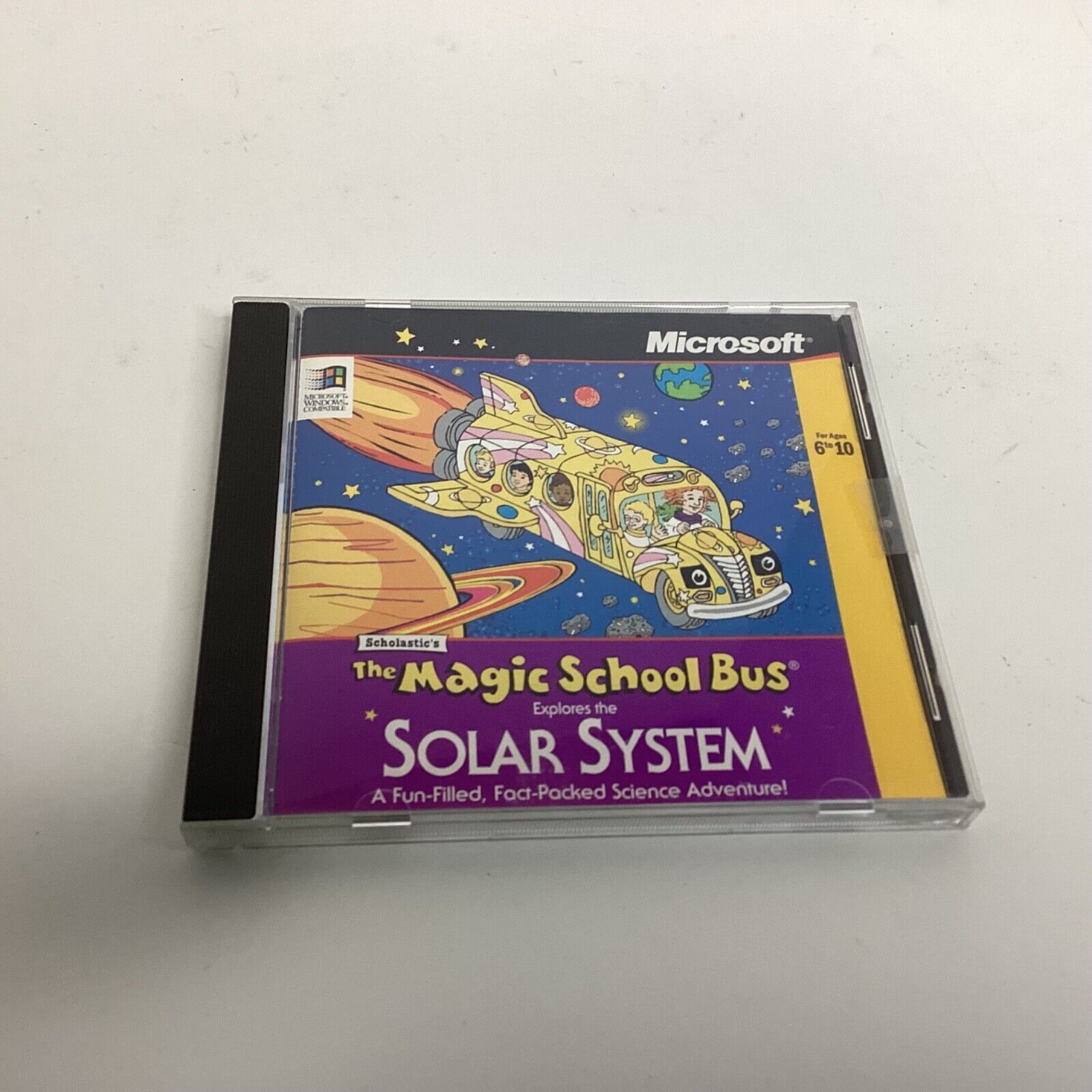 The Magic School Bus Explores the Solar System Microsoft Home PC CD-ROM ...