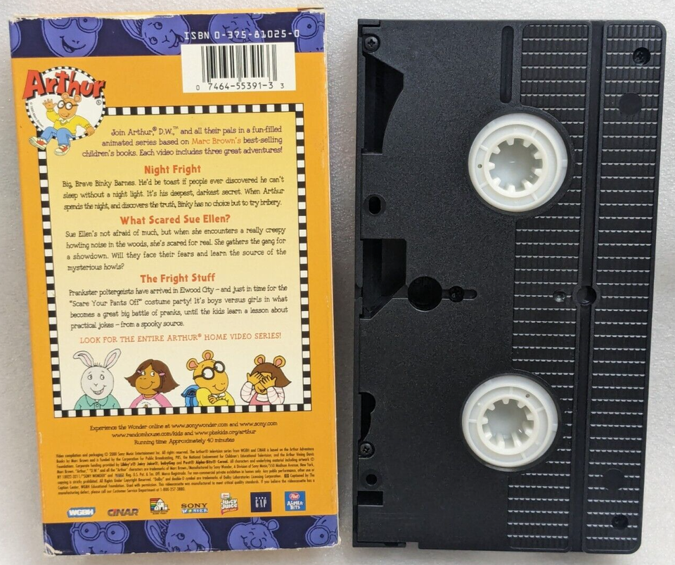Arthur: Arthurs Scary Stories (VHS, 2000, and 50 similar items