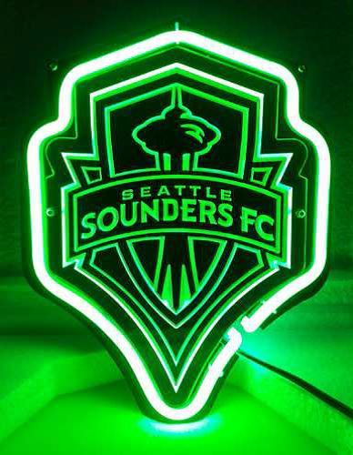 Seattle Sounders FC 3D Acrylic Beer Bar Neon Light Sign 12'' x 9 ...