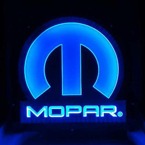 Mopar Car Parts Chrysler LED Sign 11'' x 11'' - Other Collectible Lighting