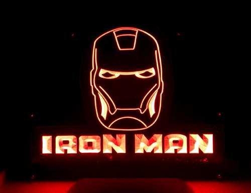 Iron Man LED Sign 11'' x 9'' - Other Collectible Lighting