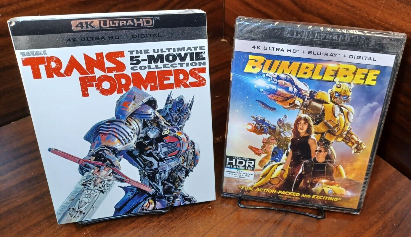 Transformers:5 Movie Collection (4K)+Bumblebee (4K+Blu)No Digital Code ...