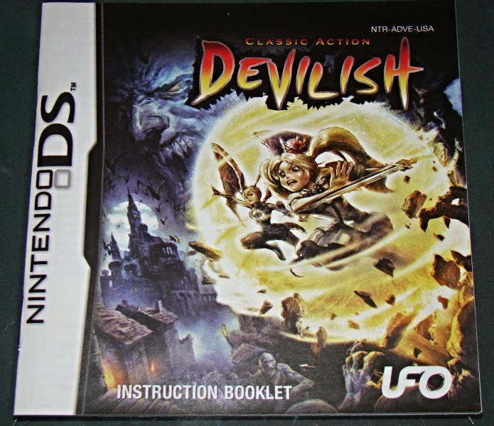 Nintendo DS - DEVILISH (Game & Instruction Booklet) - Video Games