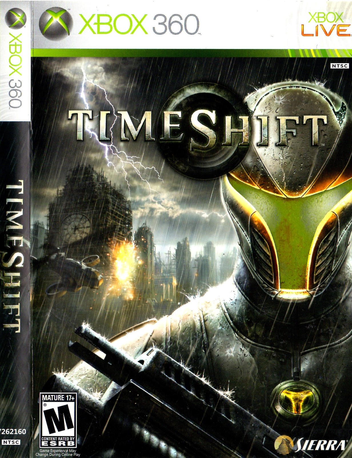 XBox 360 - TIME SHIFT - Video Games