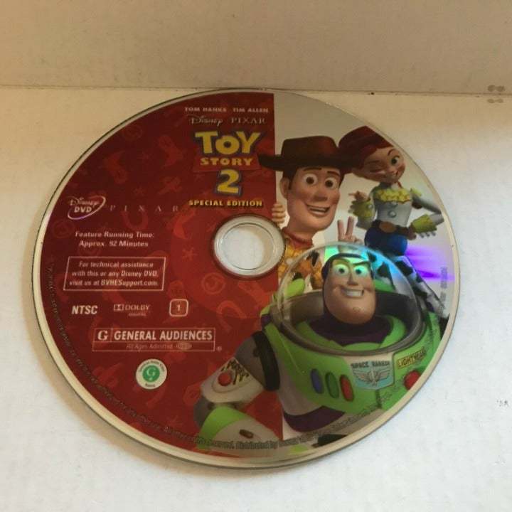 Disney Pixar Toy Story 2 Animated Movie DVD Disc - DVDs & Blu-ray Discs