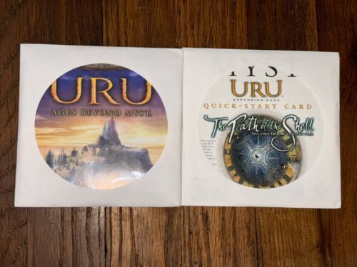 MYST Uru Ages Beyond Myst PC With URU The Path Of The Shell - Discs And ...