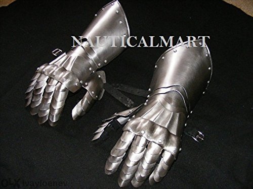 NauticalMart Knight Gauntlets (armored gloves) Halloween Costume ...