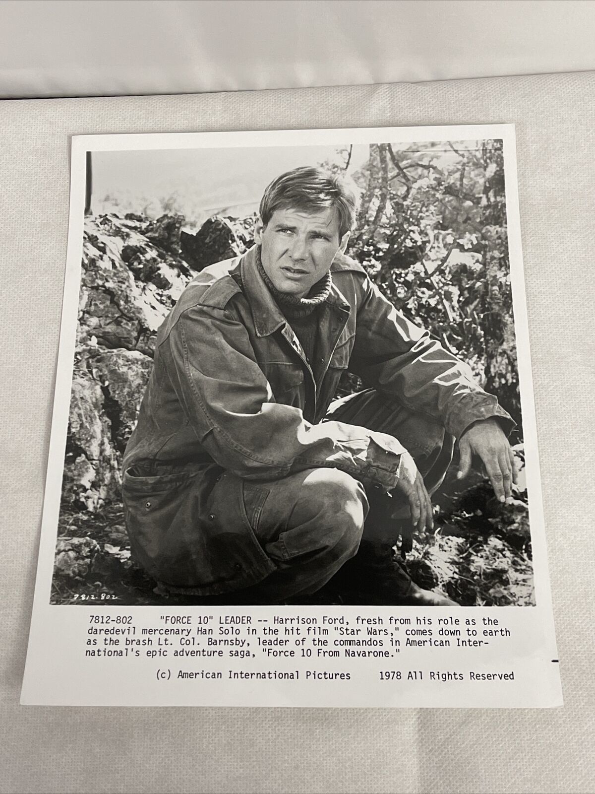 Original Motion Picture Press Kit Photo Force 10 From Navarone Harrison ...