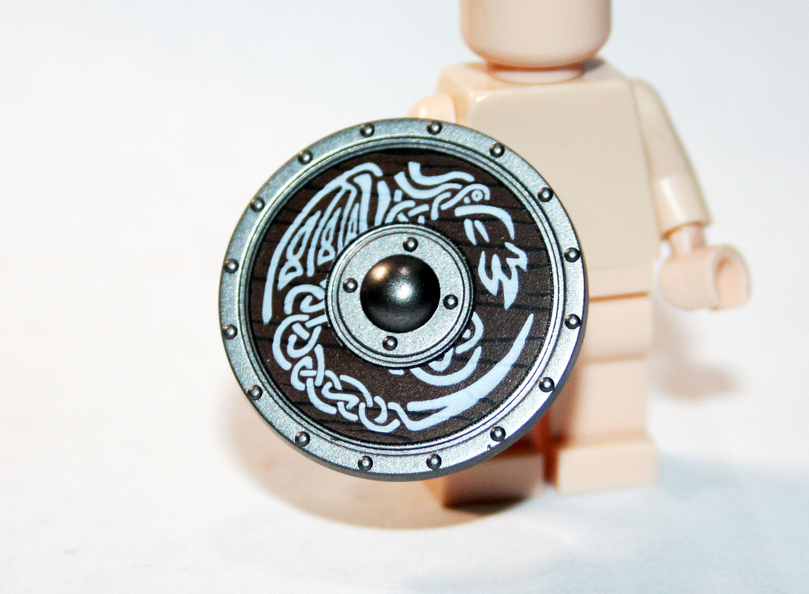 Celtic Dragon Round Viking Shield For Knight Custom Minifigures - LEGO ...