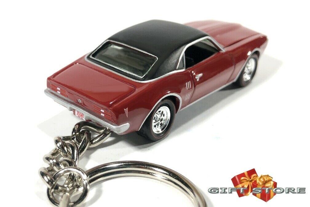 RARE KEY CHAIN 67/68 1967/1968 RED PONTIAC FIREBIRD NEW CUSTOM LIMITED ...
