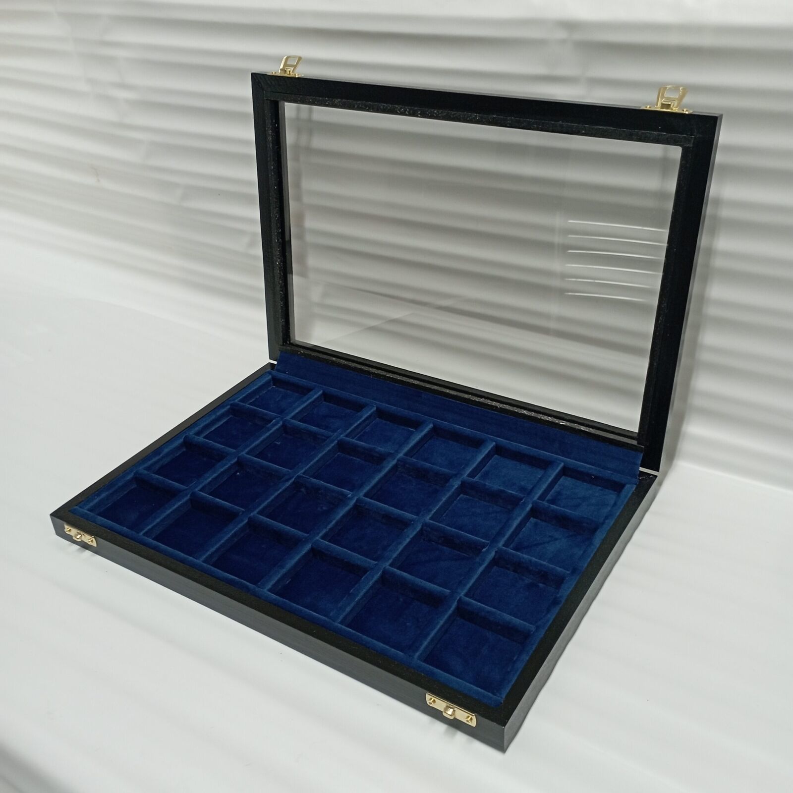 Customizable Handmade Wooden & Velvet Coin Box (NER)- show original ...