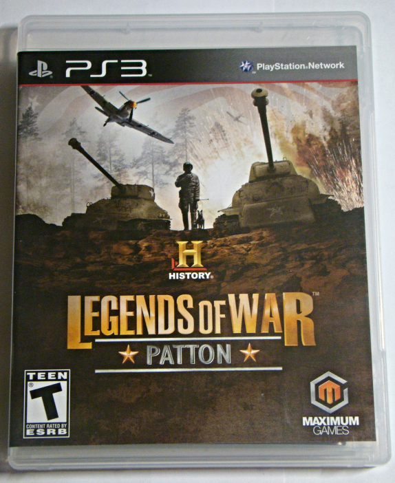 Playstation 3 - HISTORY LEGENDS OF WAR - PATTON (Complete with Manual ...