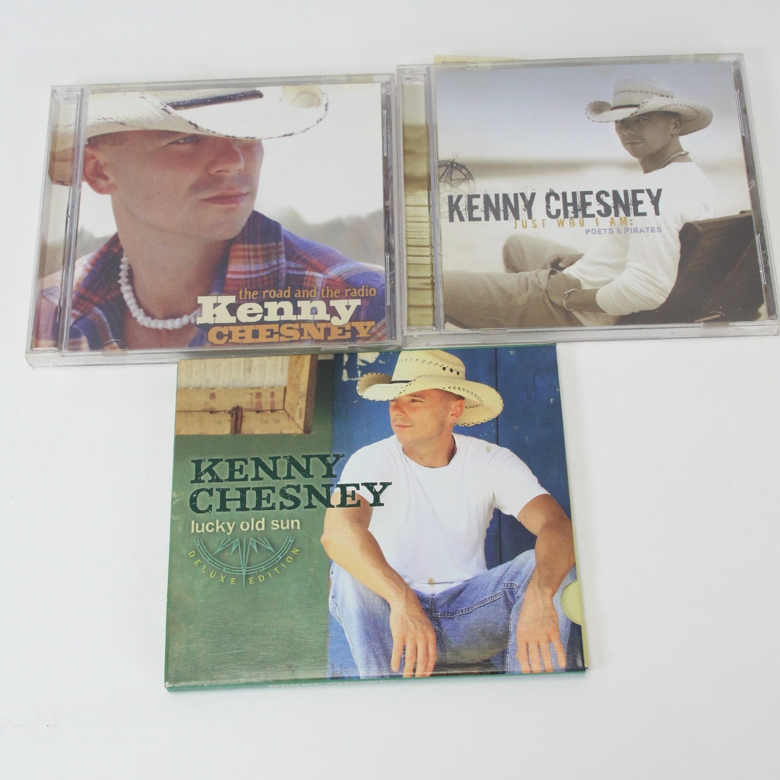 Kenny Chesney CD Lucky Old Sun Just Who I Am The Road and the Radio Lot ...