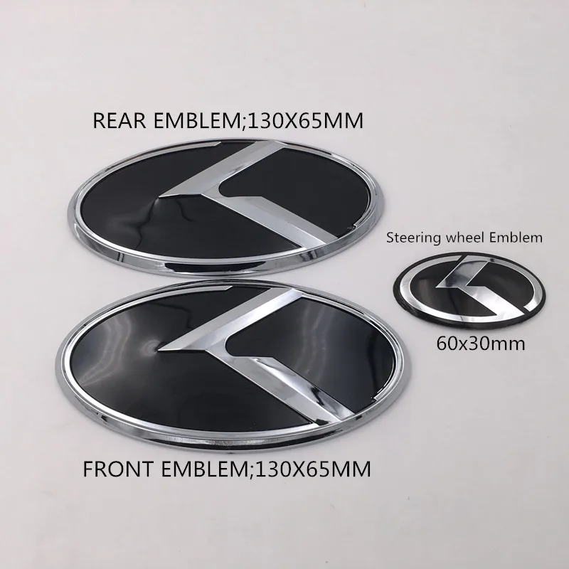 Black Carbon Fiber K Flight Logo Sticker Set Hood Trunk Wheel Cap Horn ...