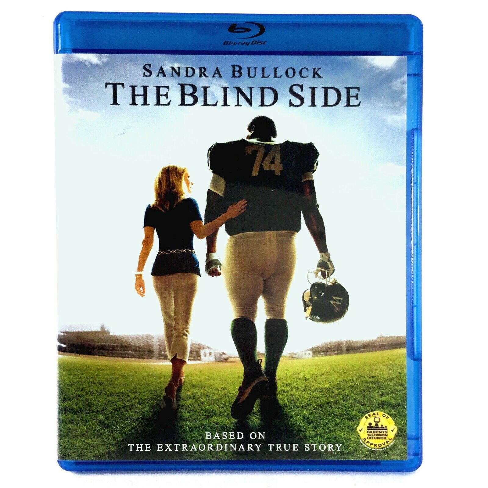 The Blind Side (Blu-ray Disc, 2009, Widescreen) Like New ! Sandra ...