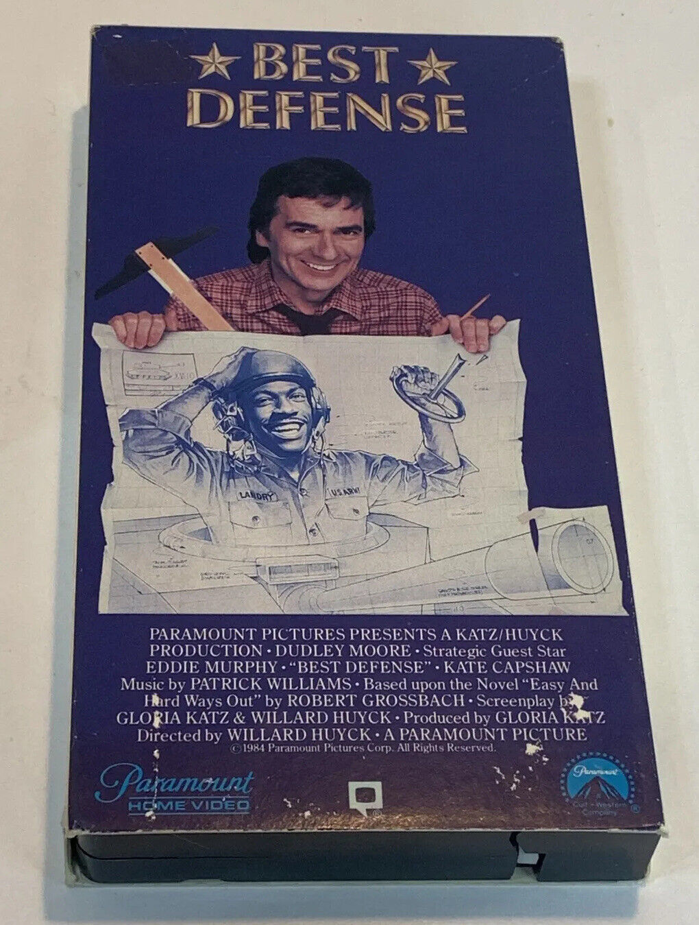 Best Defense VHS Dudley Moore, Eddie Murphy Vintage Videotape Video ...