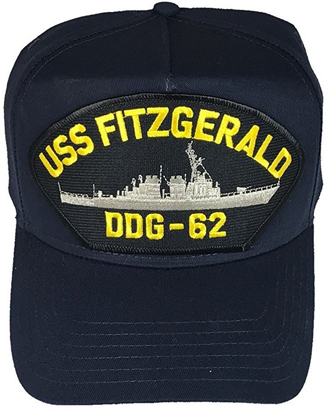 USS FITZGERALD DDG-62 HAT USN NAVY SHIP ARLEIGH BURKE CLASS DESTROYER ...