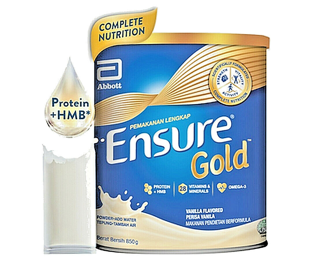 ENSURE Gold Vanilla Complete Nutrition 400g X 6 Tins NEW EXPRESS ...