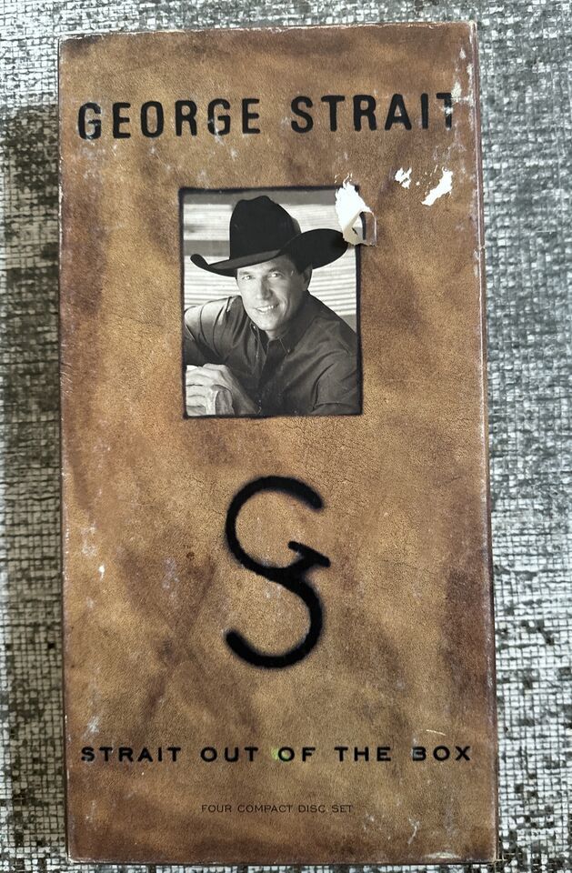 George Strait : Strait Out Of The Box 4 Disc Box Set & Booklet - Father ...