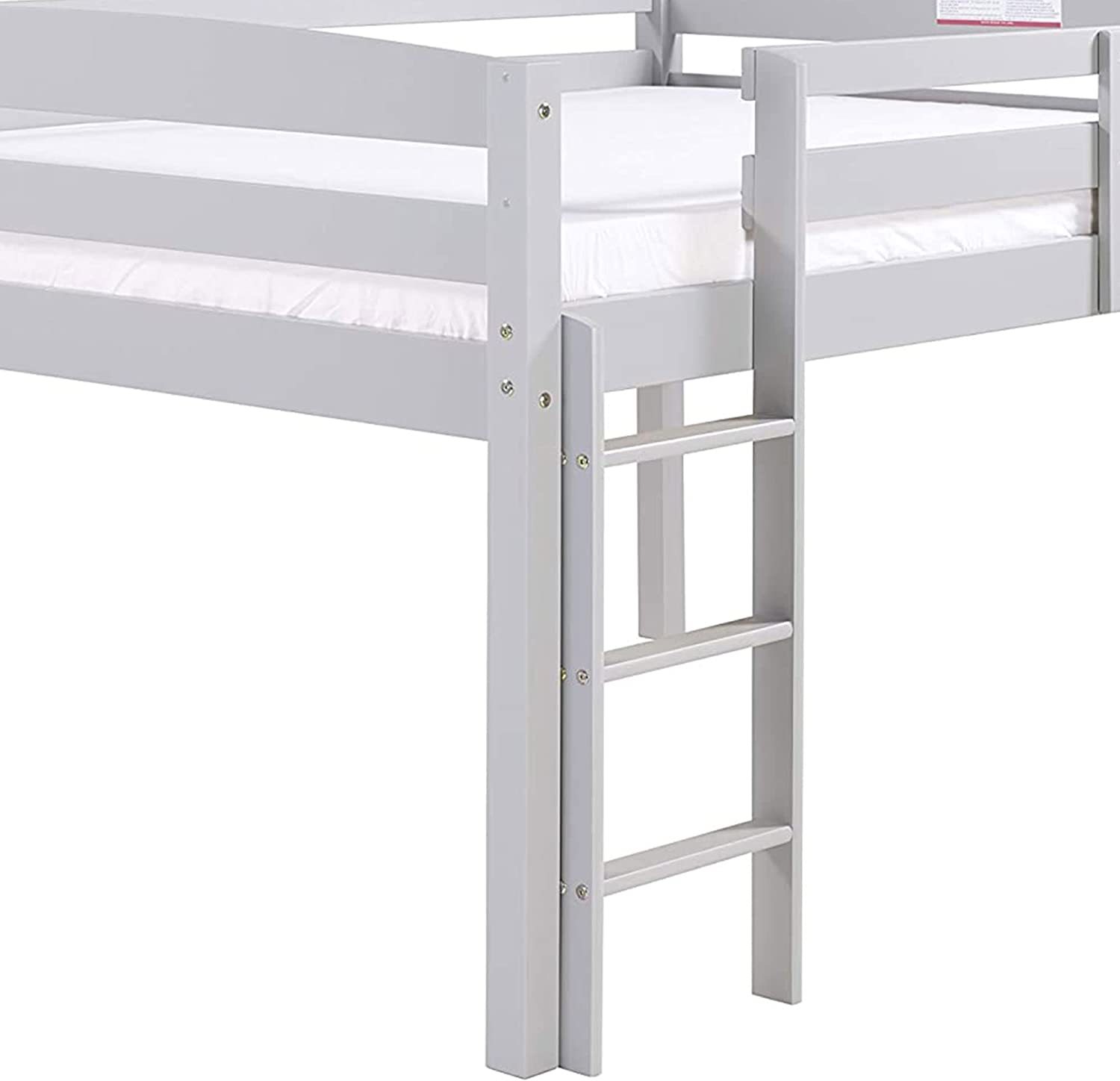 Concord Junior Loft Bed Twin Grey