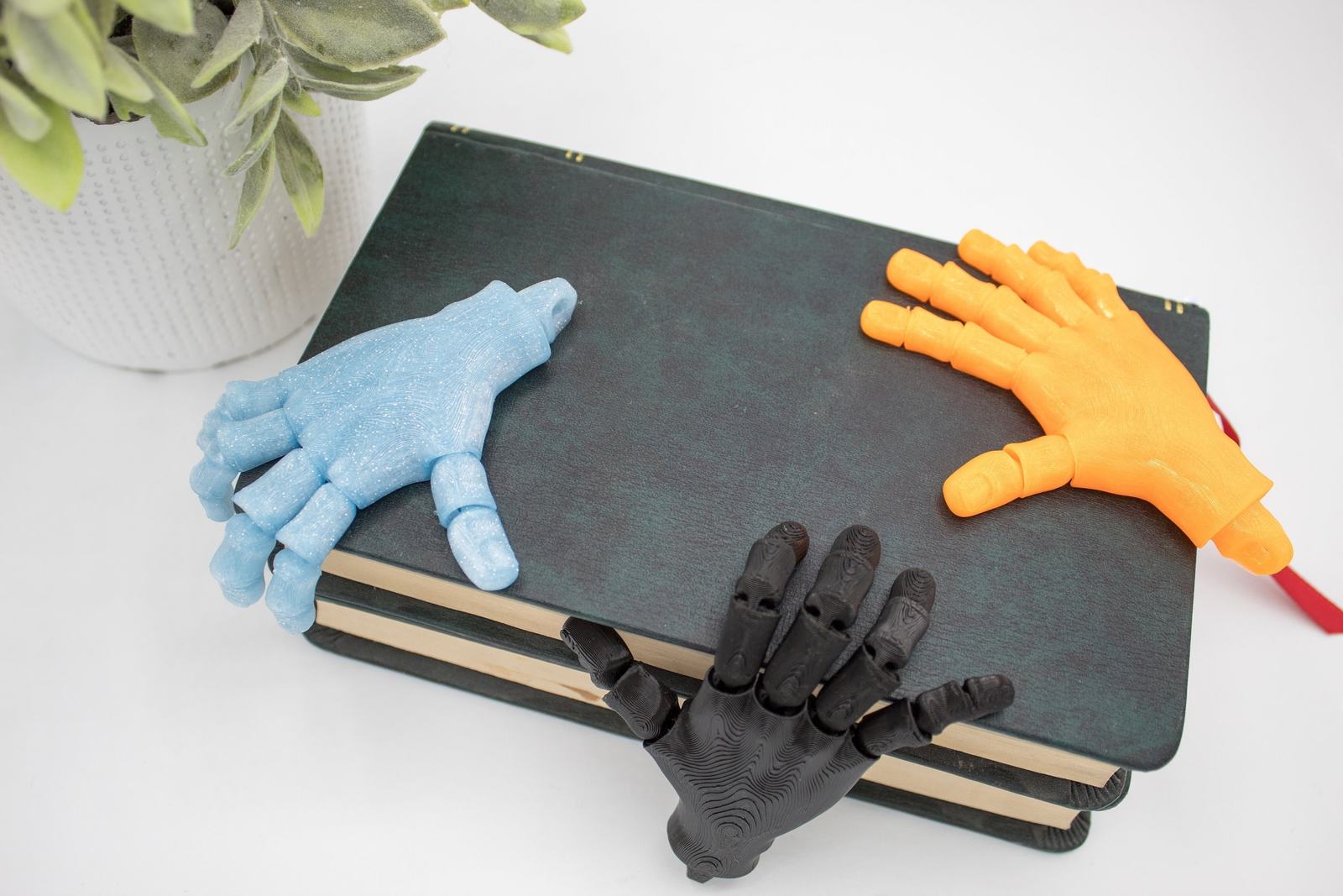 Fidget HAND PENCIL TOPPERS | Flexible Articulating 3d Printed Pencil ...