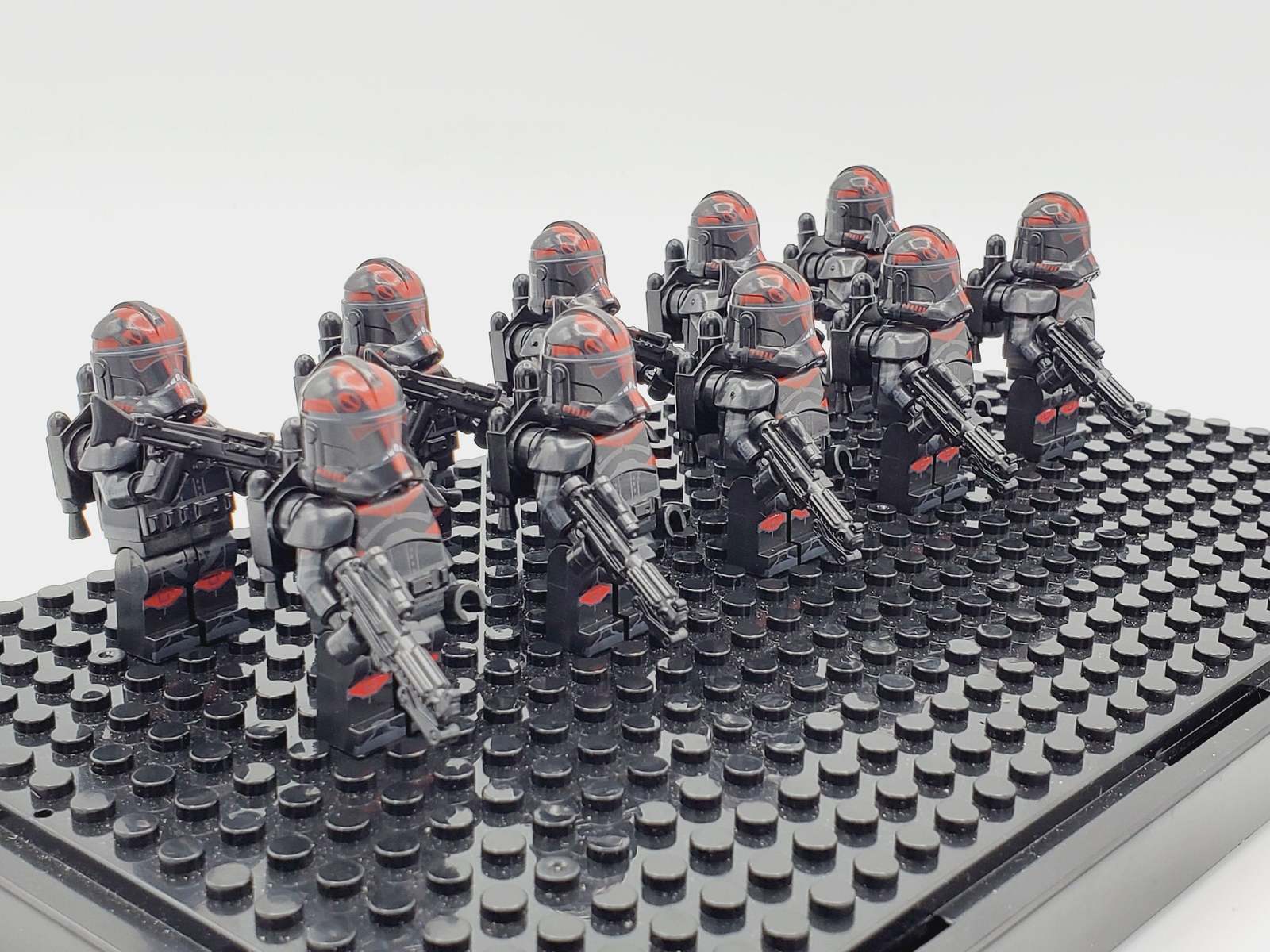10pcs/set Star Wars Inferno Squad Troopers Custom Minifigures Building ...