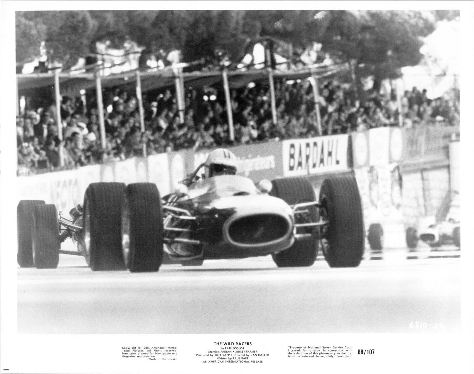 The Wild Racers 1968 original 8x10 photo classic 60s race car Spanish ...