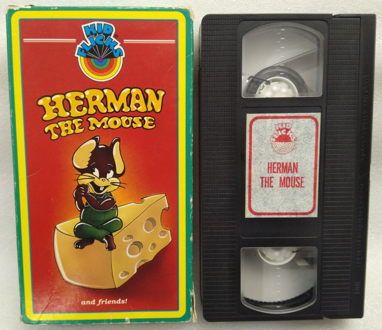 VHS Herman The Mouse and Friends (VHS, 1987, KID FLICKS) - VHS Tapes