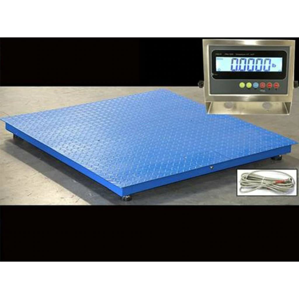 SellEton New Industrial 48" x 48" Floor Scale/Pallet Size/SS Indicator ...
