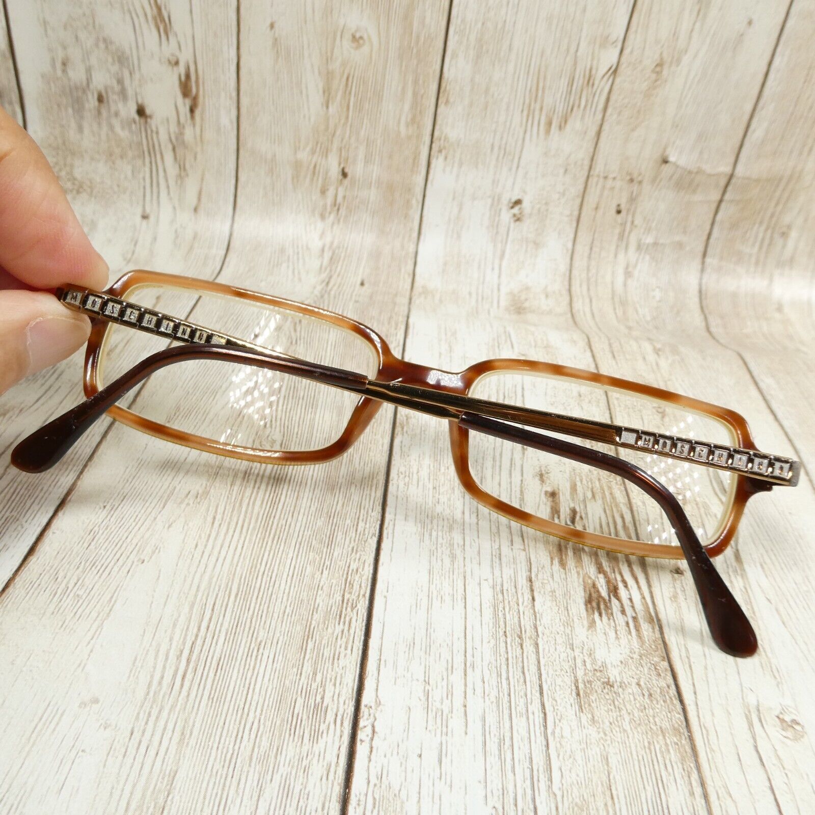Moschino Brown Eyeglasses FRAMES w/ Metal Temples - M 3667-V 494 53-17 ...
