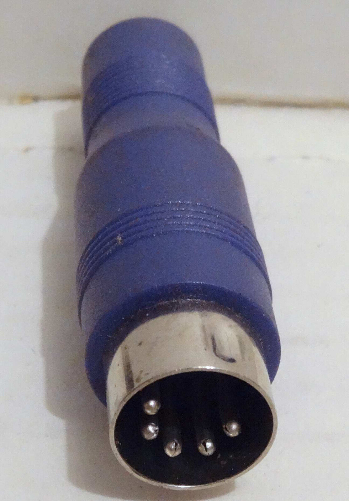 PS2 Female to AT Male Adapter - 6 Pin Female to 5 Pin Male DIN ...