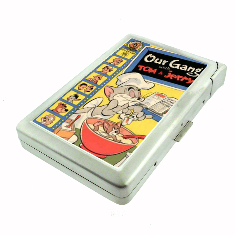 Tom & Jerry 1940s Comic Book Cigarette Case w BuiltIn Lighter 006 ...