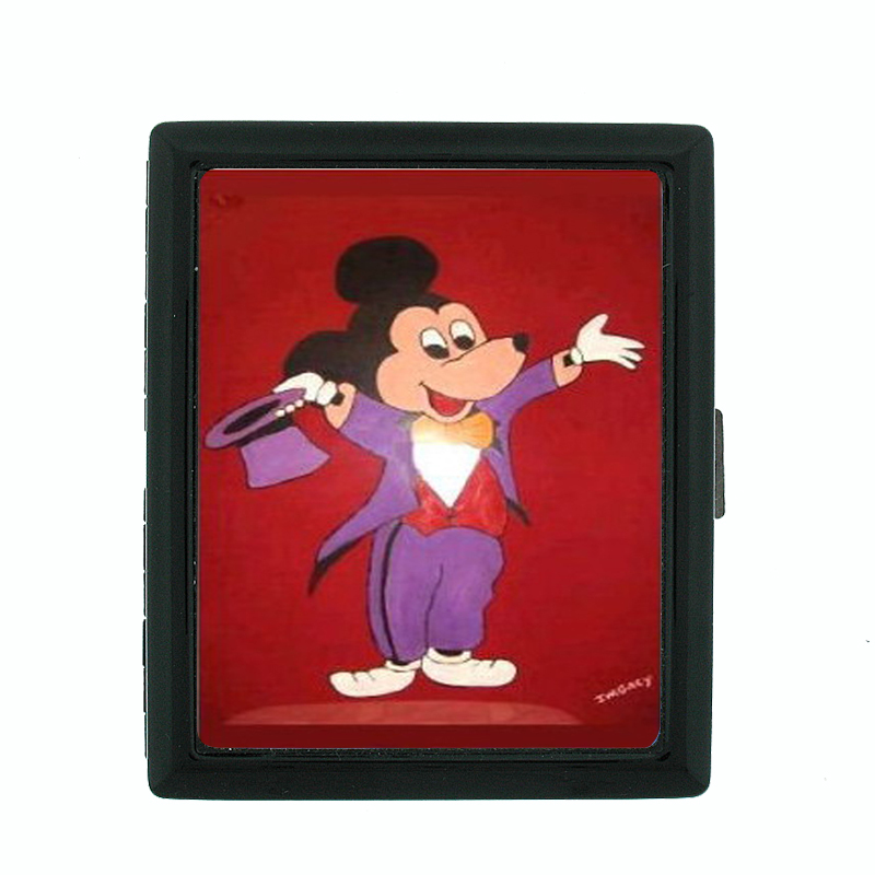 John Wayne Gacy Mickey Mouse Cigarette Case 161 - Tobacciana