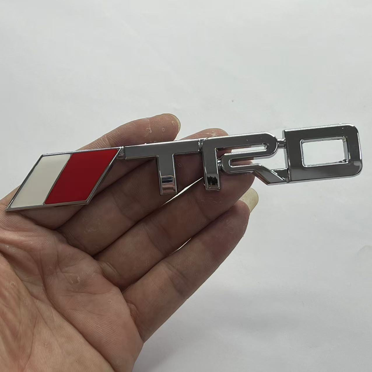 For Toyota Trd Car Logo Sport Label Modified Car Badge Trd Bumper ...