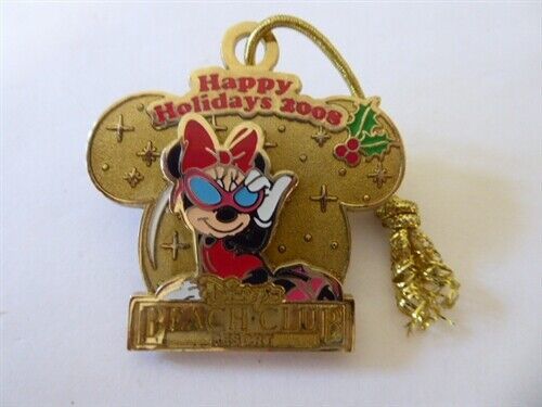 Disney Swap Pins 65625 WDW - Happy Holiday 2008 Disney's Beach Club ...