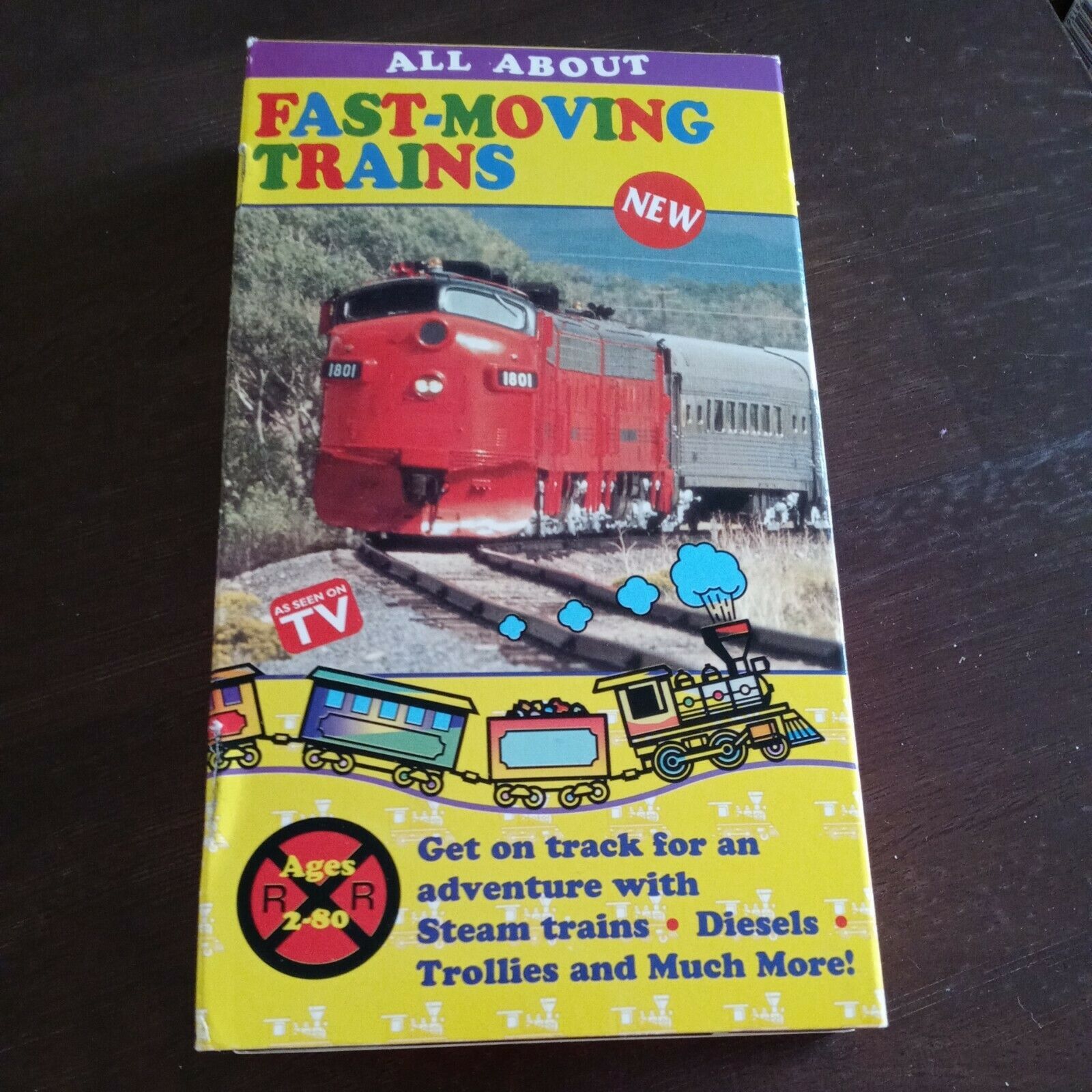 All About Fast Moving Trains VHS Goodtimes and 50 similar items