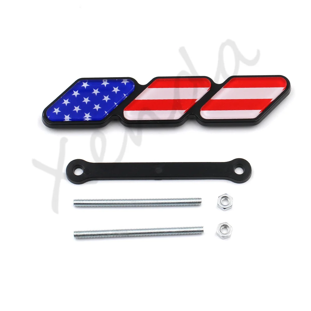 3 Colors Grille Badge Emblem Logo For Toyota Tacoma Tundra 4Runner TRD ...
