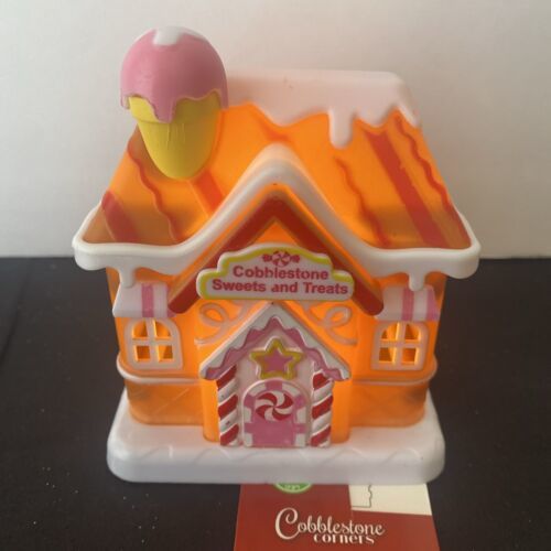 Cobblestone Corners Light Up Plastic Christmas Village House New With ...