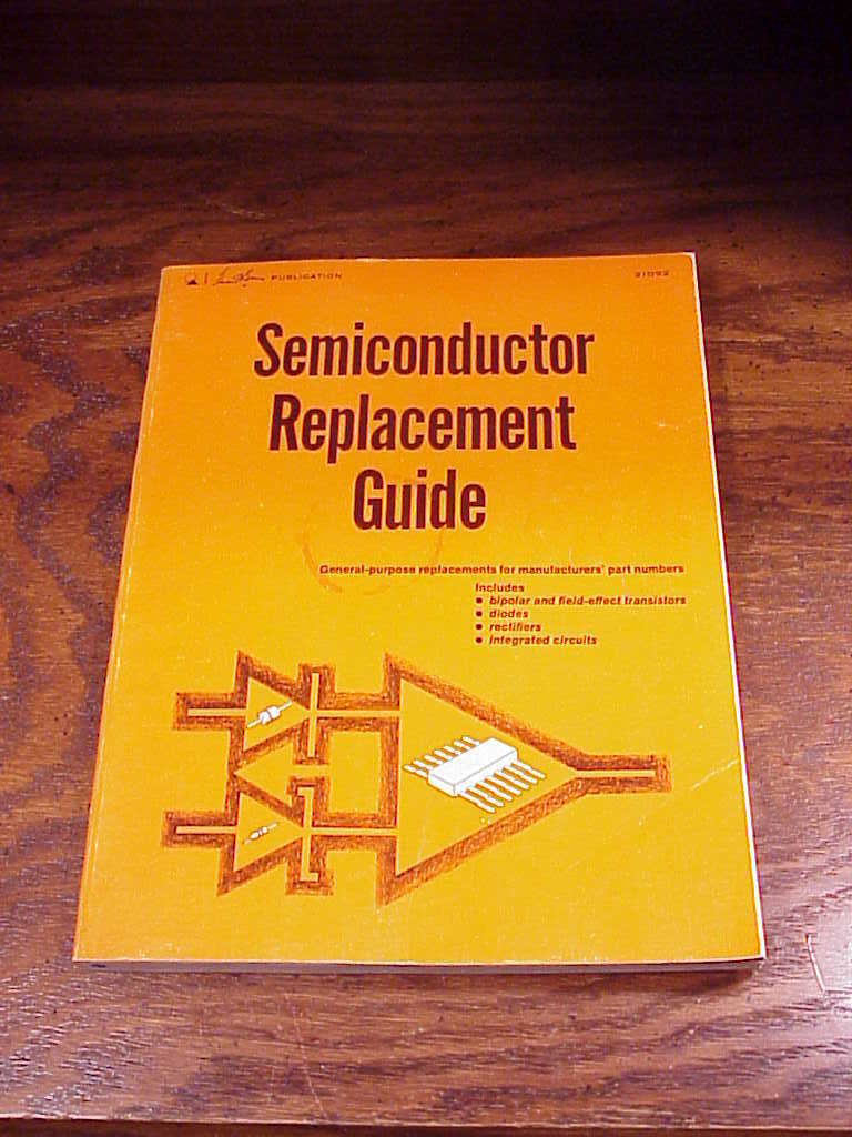 1975 Sams Semiconductor Replacement Guide Book, no. 21092 - Books