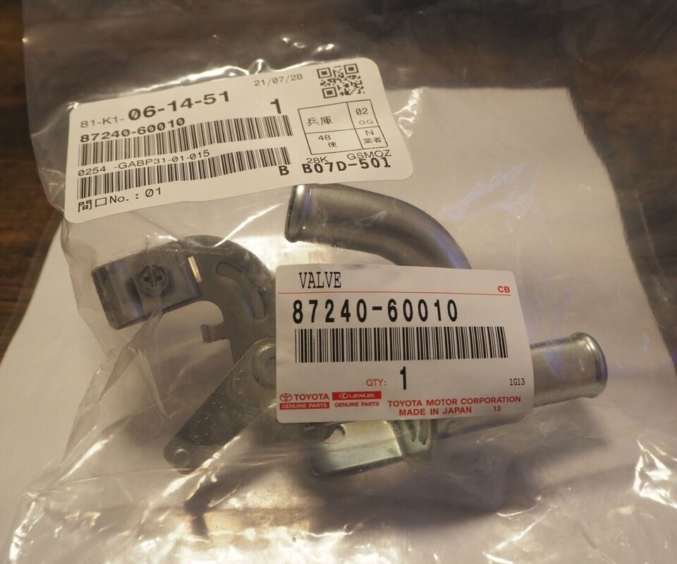 Genuine Toyota Oem Land Cruiser Fj40 Fj45 Heater Water Control Valve