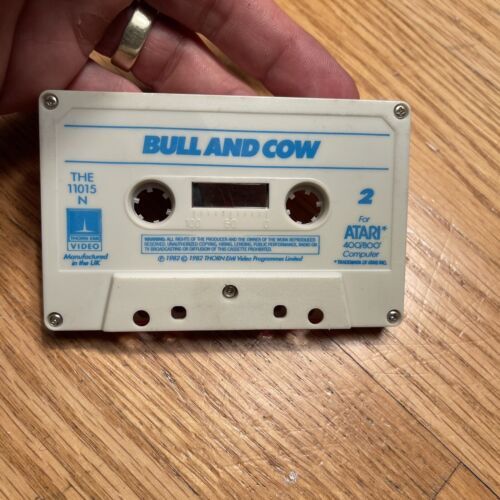 OWARI & BULL AND COW CASSETTE GAME FOR ATARI 400/800 Cassette Only ...