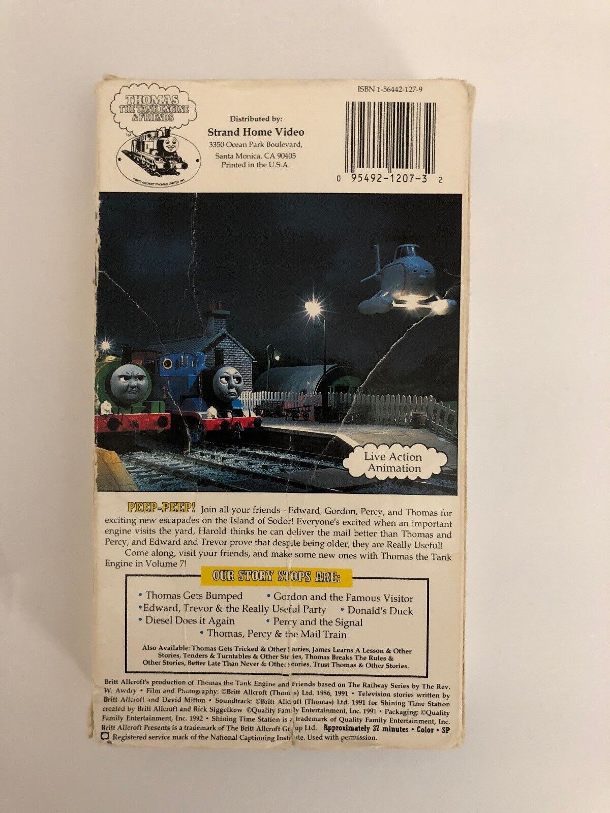 Thomas The Tank Engine & Friends-Thomas Gets Bumped & Other Stories-VHS ...