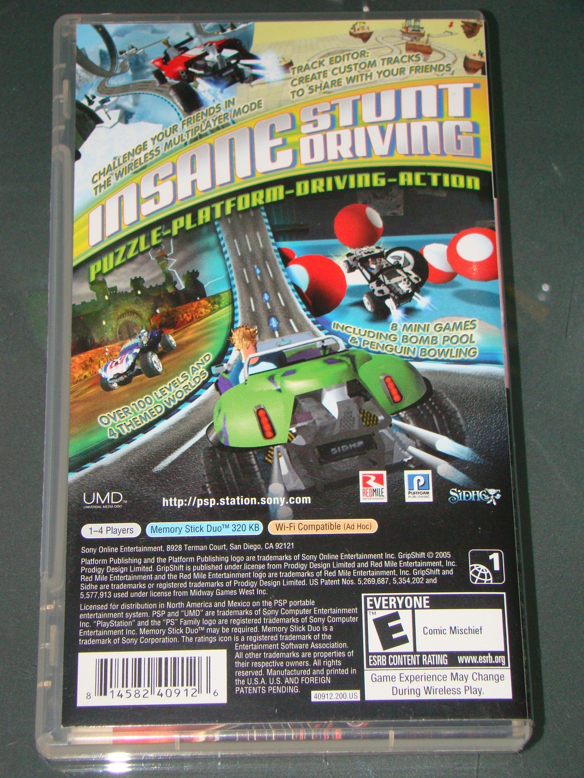 Sony PSP UMD VIDEO GAME - Grip Shift (Complete with Instructions ...