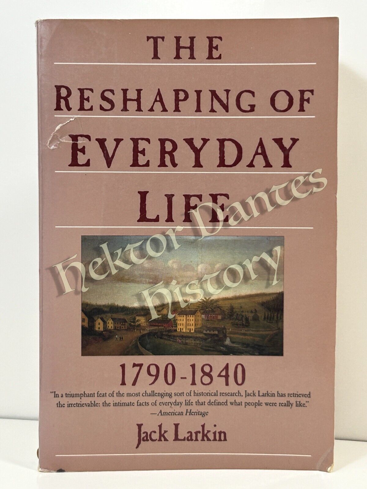 The Reshaping of Everyday Life 1790-1840 by Jack Larkin (1989 Softcover ...