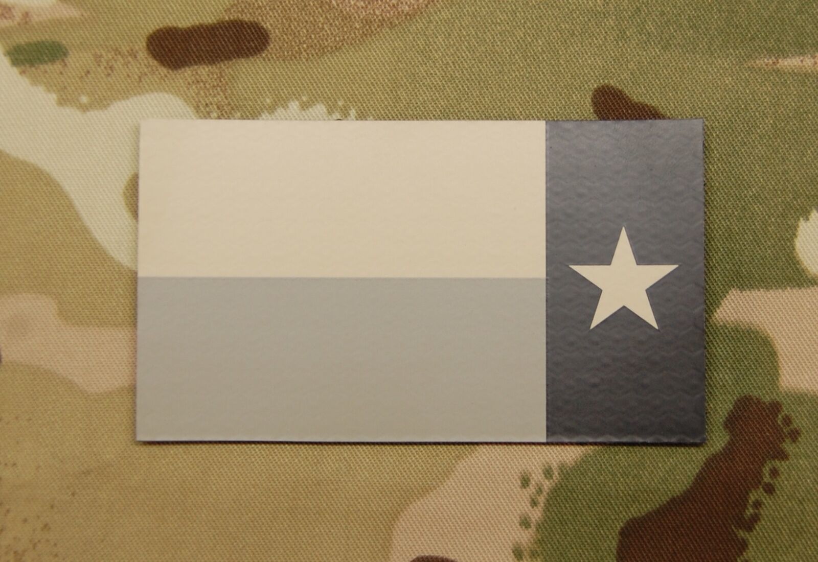 Infrared Reverse Texas State Flag Uniform Patch AOR1 IR US Army Navy ...