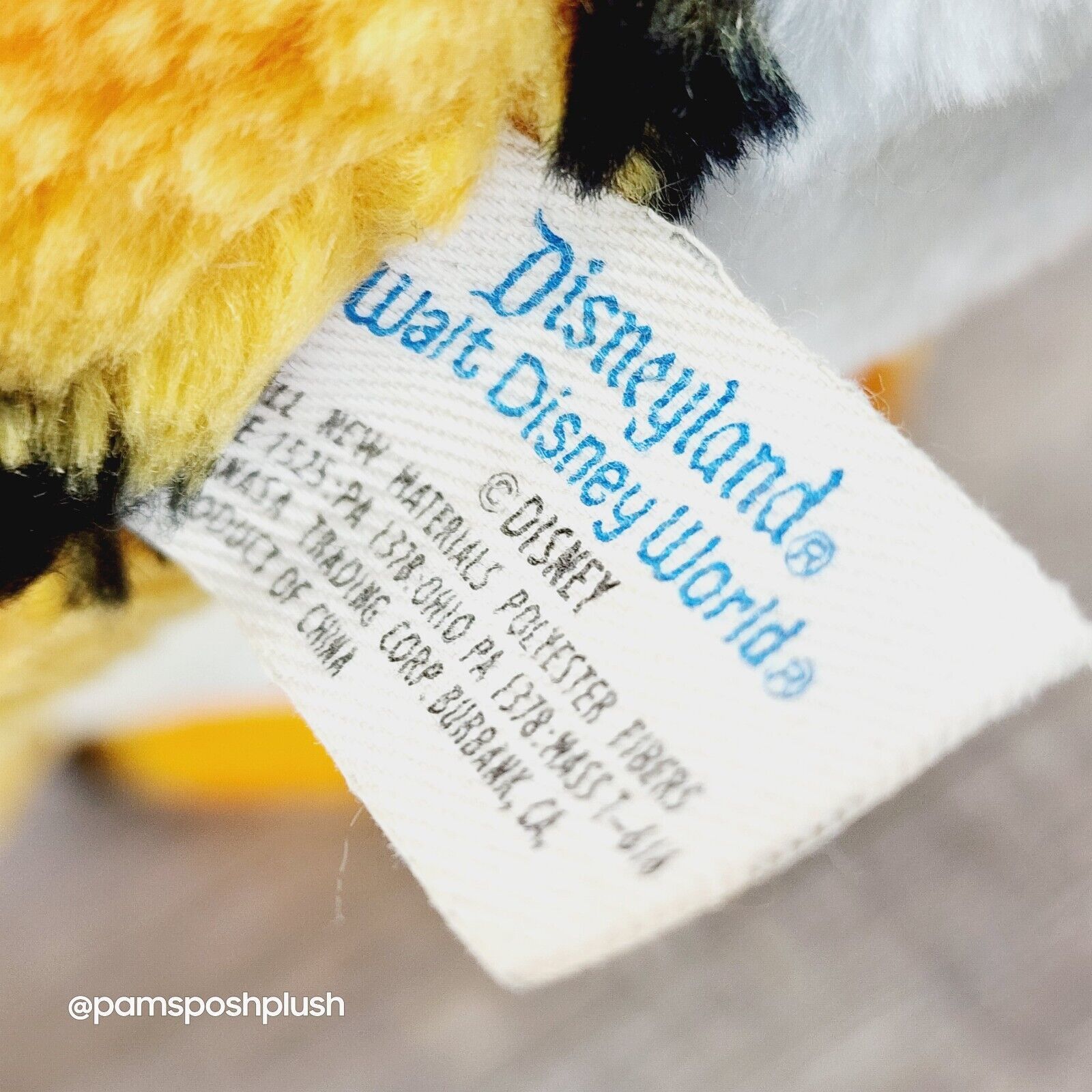 Disneyland Disney Shere Kahn 22" Plush Jungle Book Tiger Vtg WDW ...