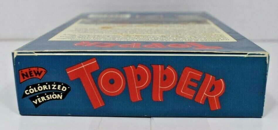 Topper (VHS, 1987) Colorized Version Cary Grant - VHS Tapes