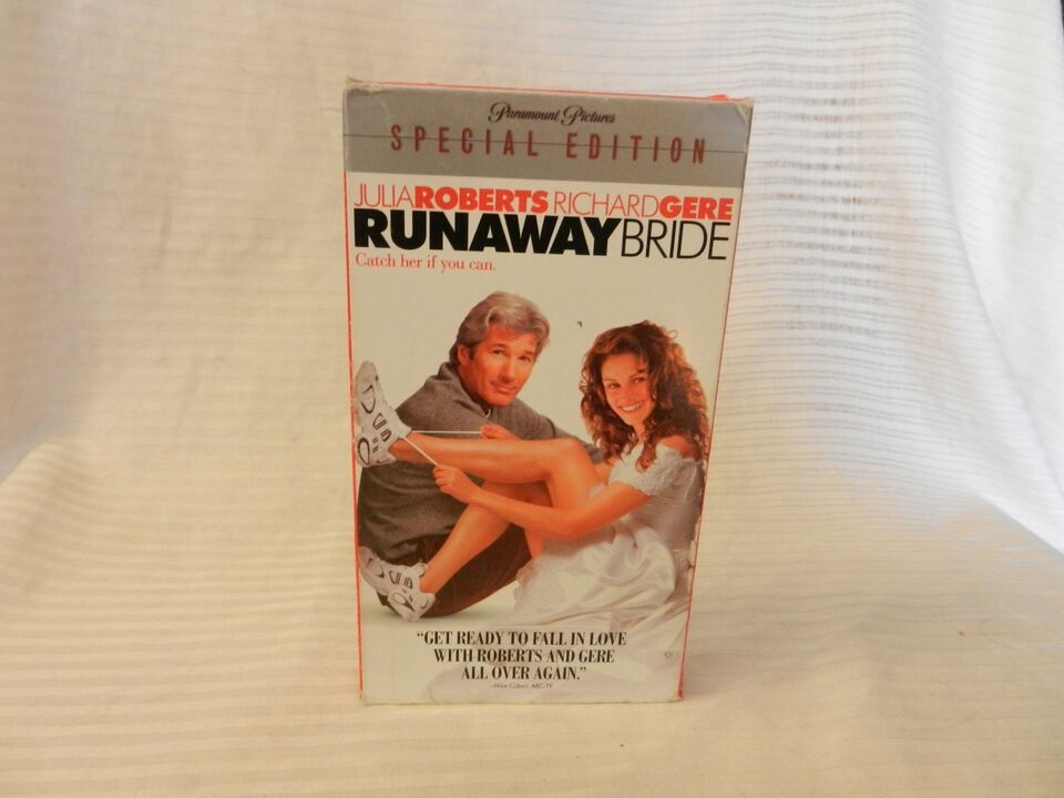 Runaway Bride (VHS, 2000, Special Edition) Richard Gere, Julia Roberts ...