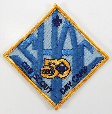Vintage 1980 Cub Scout Day Camp SHAC Sam Houston 50th Boy Scouts BSA ...