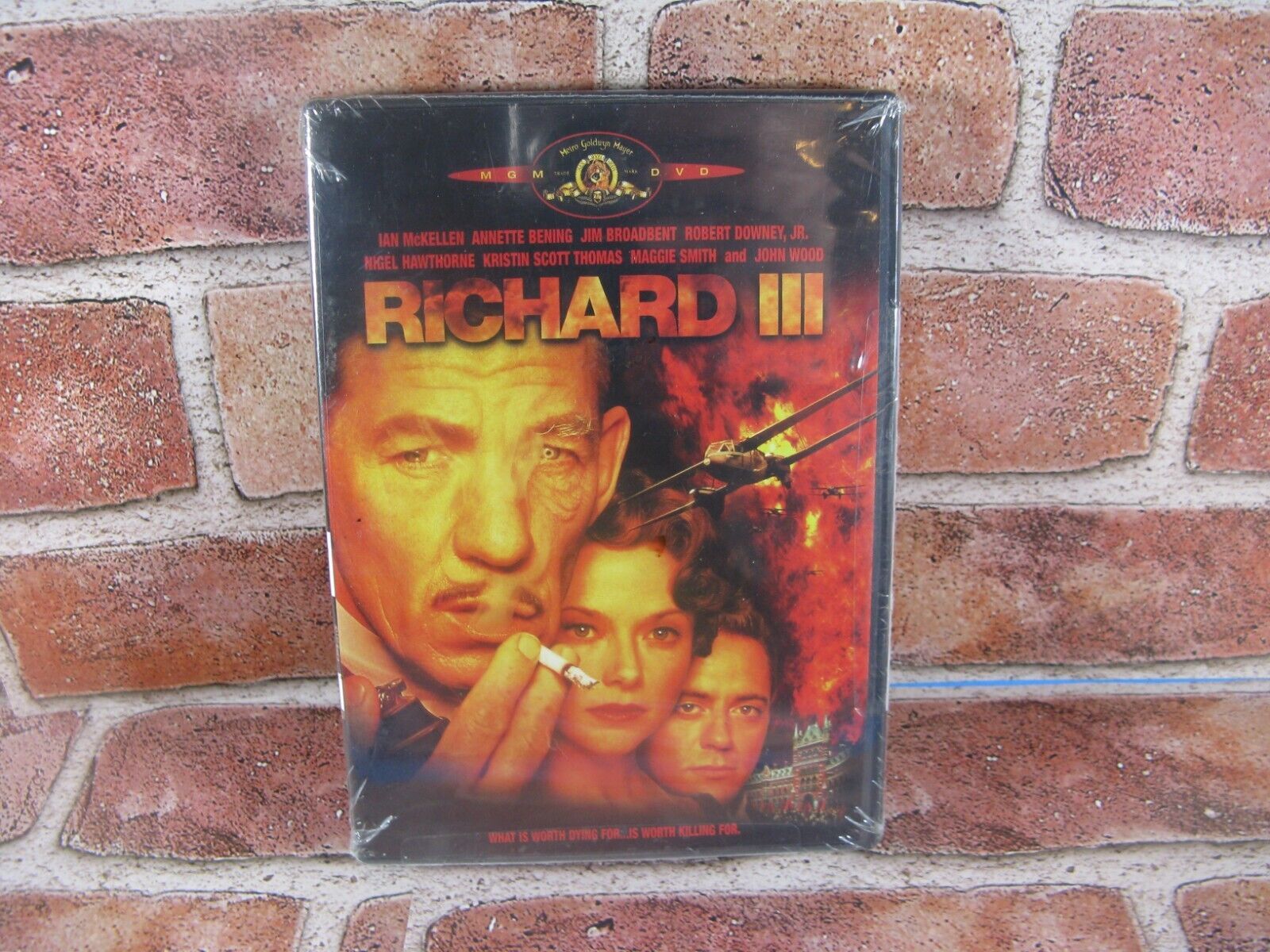 Richard III DVD w/ Booklet Ian McKellen, Annette Bening, Robert Downey ...